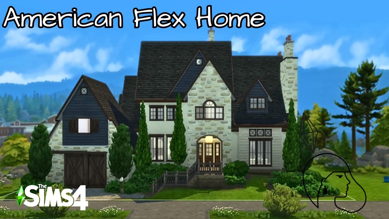 Sims 4 | American Flex Home - YouTube