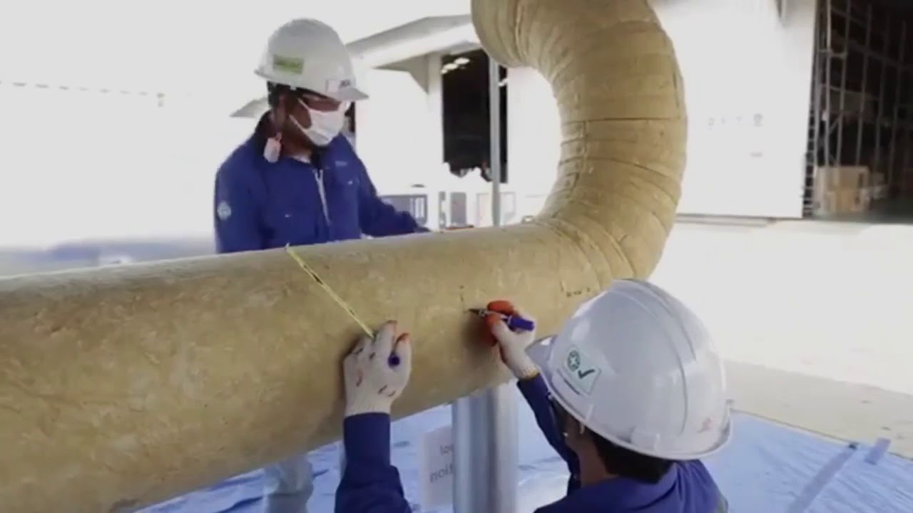 tahapan pemasangan isolasi dan jacketing - YouTube