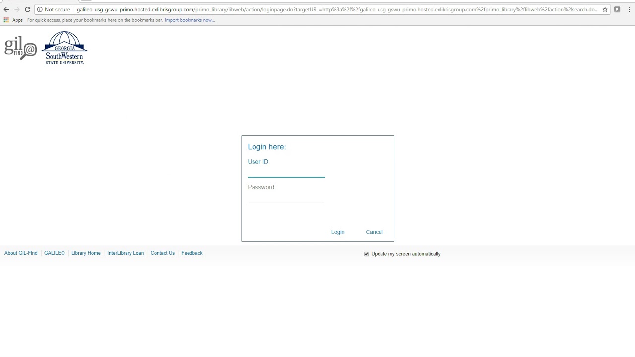 How to get the current GALILEO password - YouTube