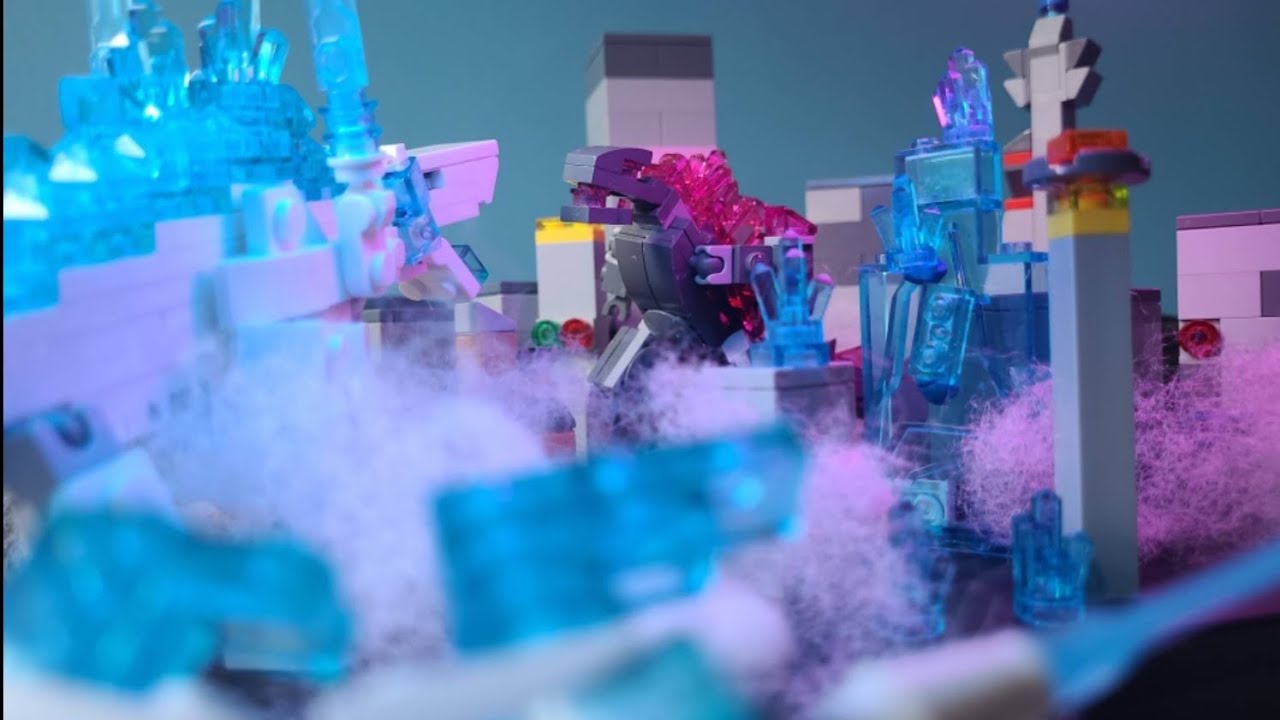Evolved Godzilla VS Shimo (lego stopmotion) - YouTube