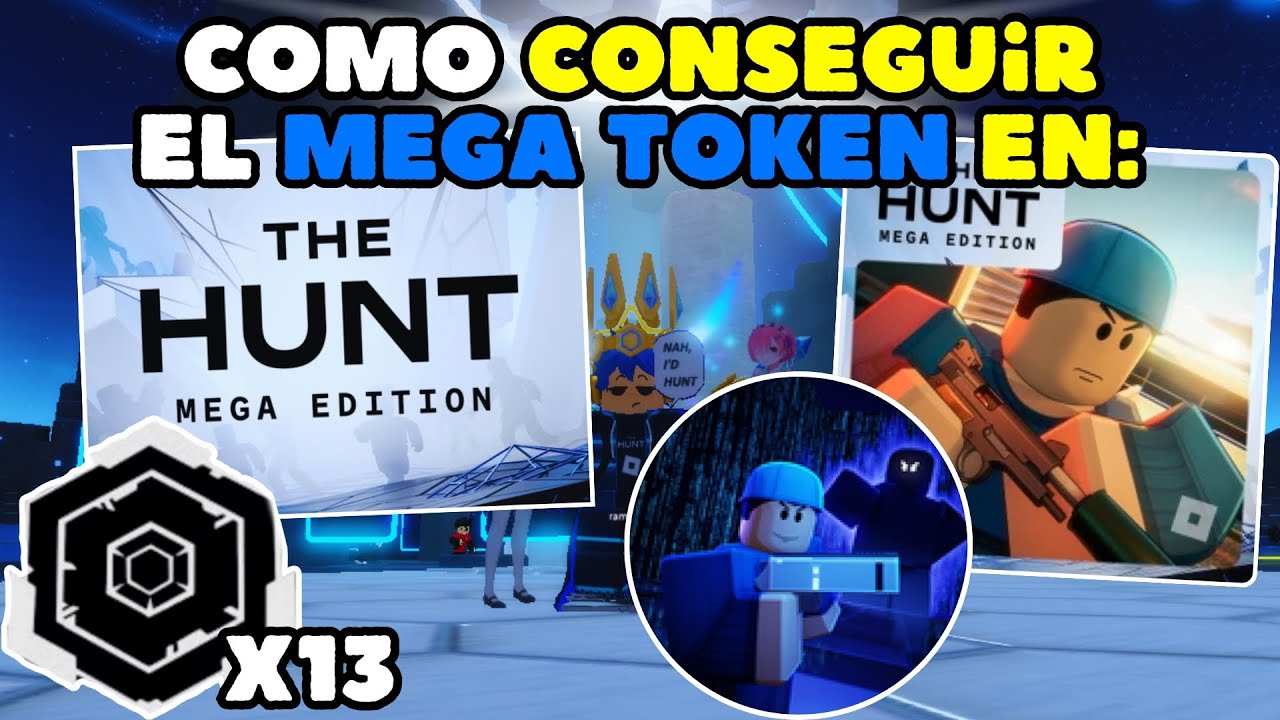 COMO CONSEGUIR el MEGA TOKEN 13 en ARSENAL! 🔫 | Roblox the Hunt: mega ...