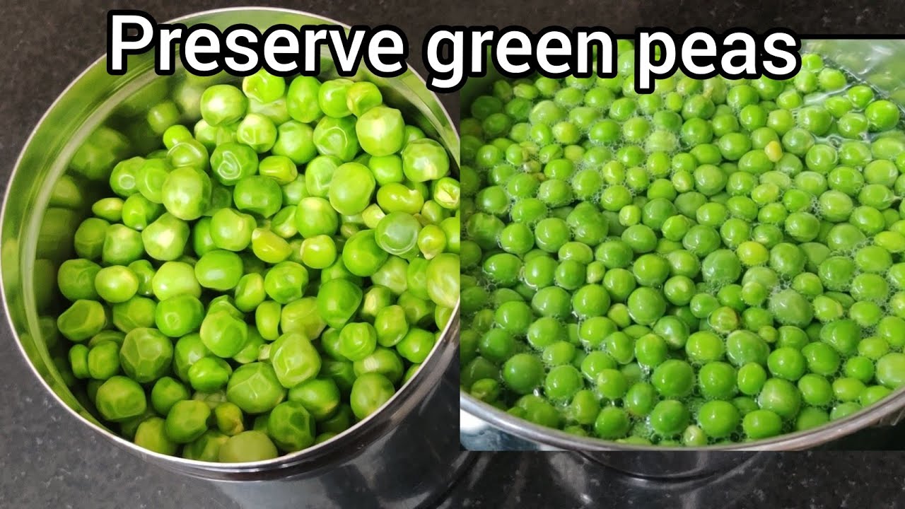 Green peas storage | Preserve green peas |பச்சைப் பட்டாணி வருடத்திற்கு ...