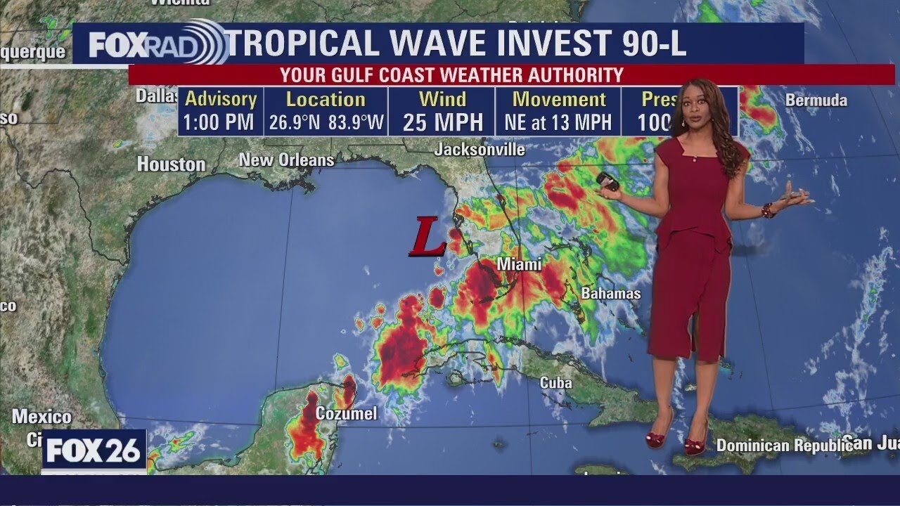 Tropical Update: Latest models show first tropical wave for Gulf ...