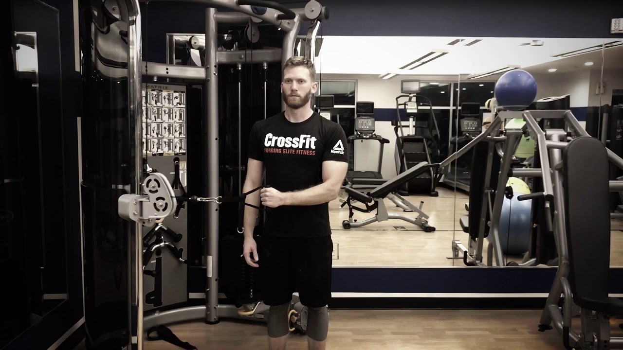 Cable Shoulder External Rotations - YouTube
