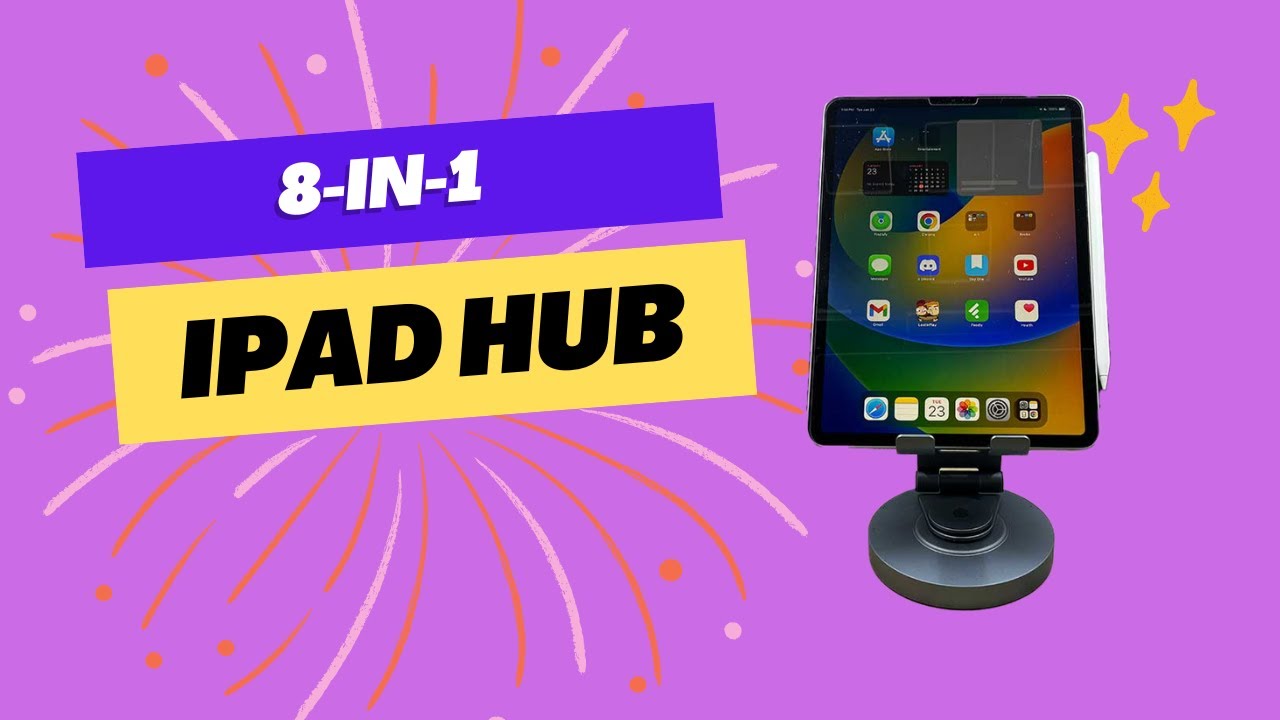 Cabletime 8-in-1 iPad Hub - YouTube