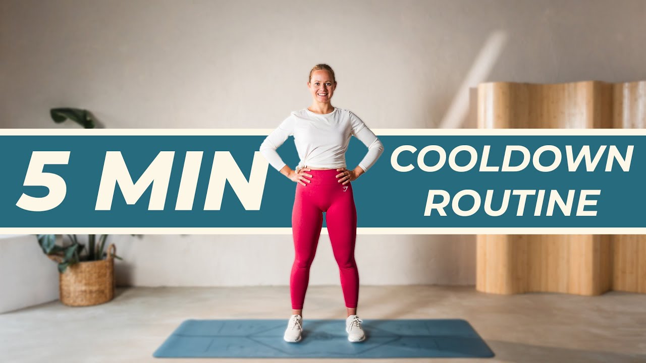 5 min COOL DOWN post workout | Fast and Effective INJURY PREVENTION ...