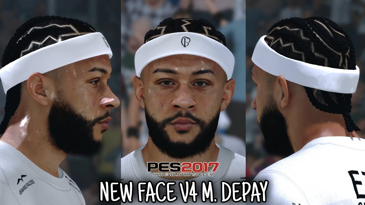 PES 2017 - NEW FACE MOD V4 MEMPHIS DEPAY - YouTube
