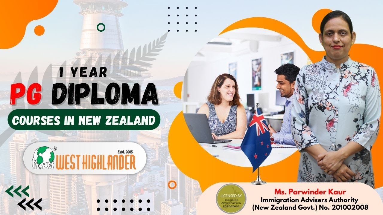 1 year PG diploma courses in New Zealand - YouTube