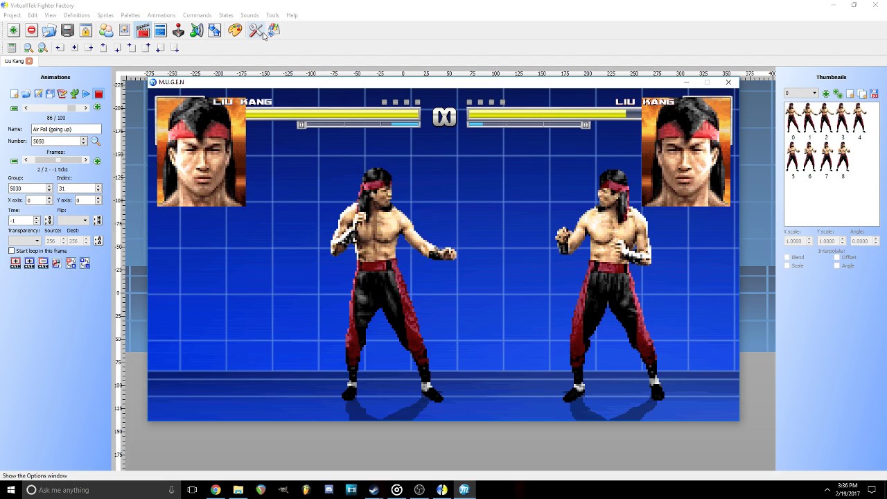 MUGEN Character Creation - YouTube