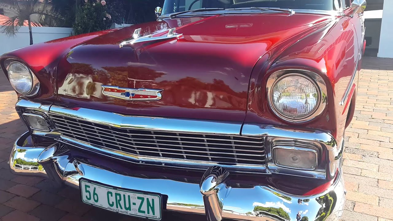 56 Chevy Project complete - YouTube