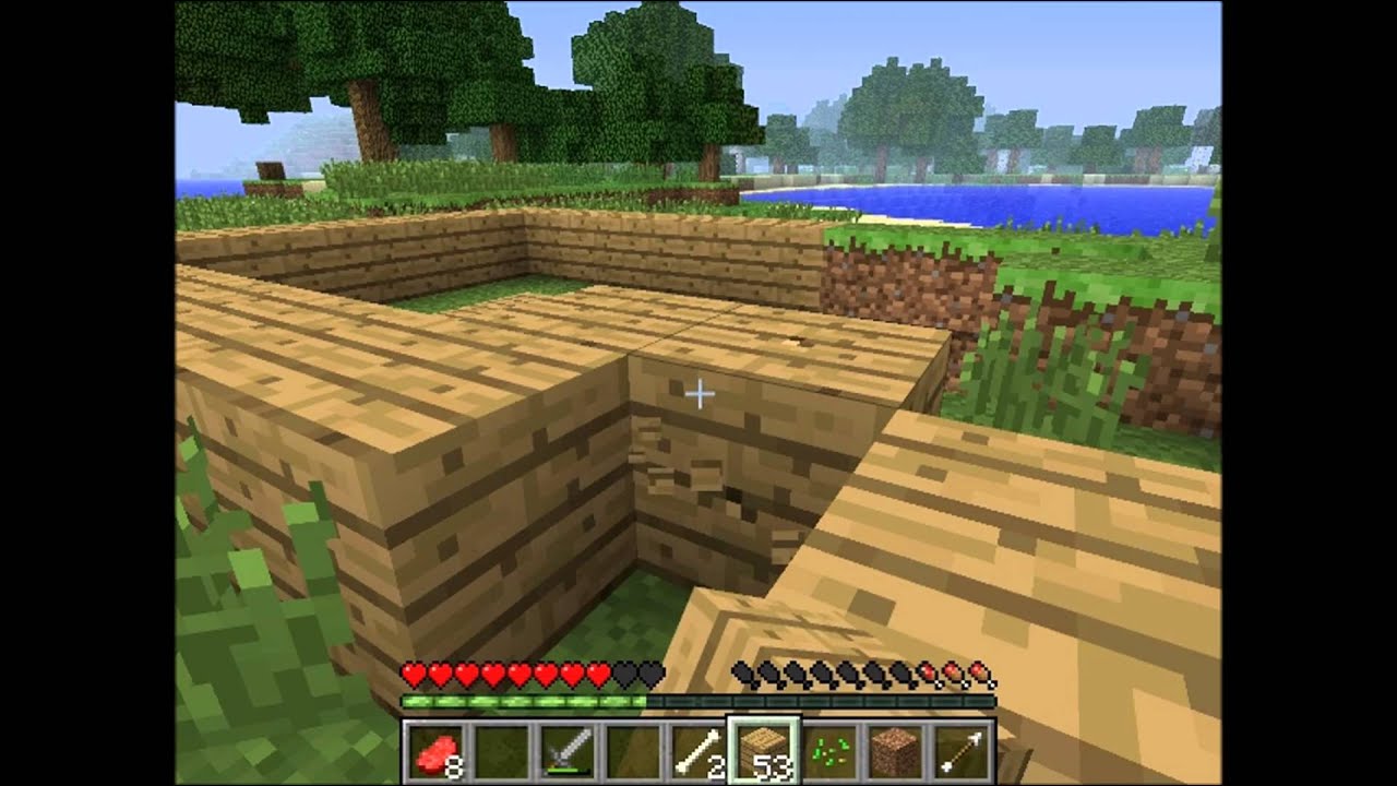 Lets Play Minecraft together #004 Wie craftet man einen Sattel? - YouTube