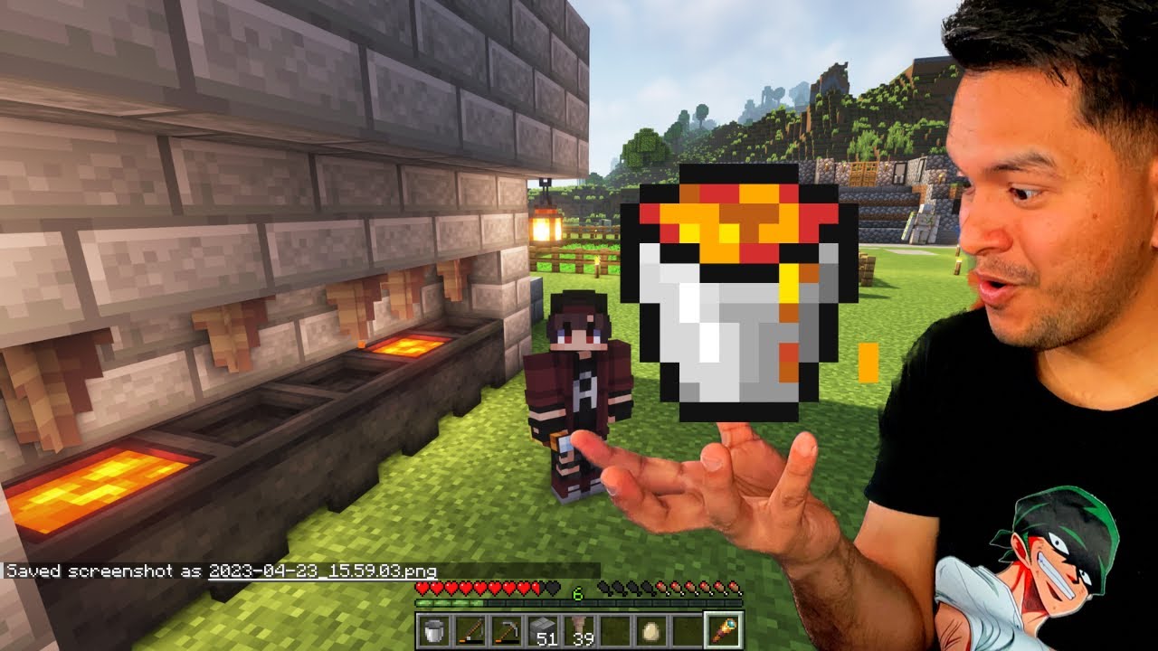 Unlimited Lava Source Using Pointed Dripstone In Minecraft ( Hindi ...