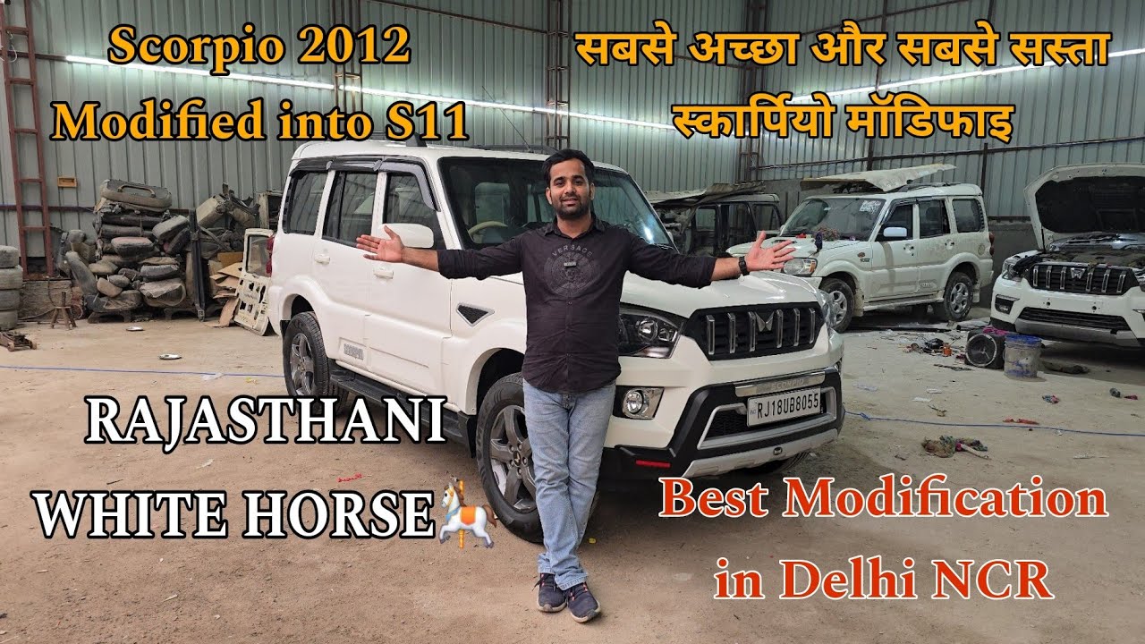 Scorpio modified | Scorpio 2012 Model Modified Into S11 | old Scorpio ...