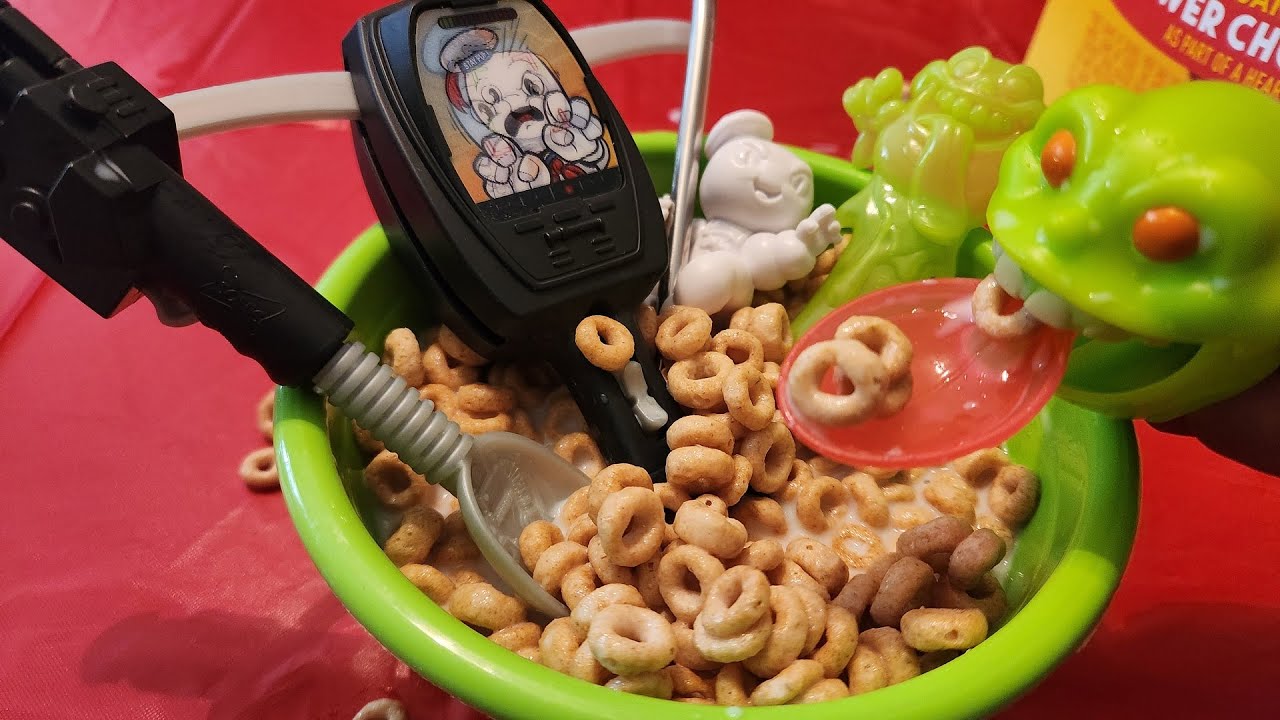 Sonic Wacky Pack Ghostbusters Spoons and Straw Buddies - YouTube