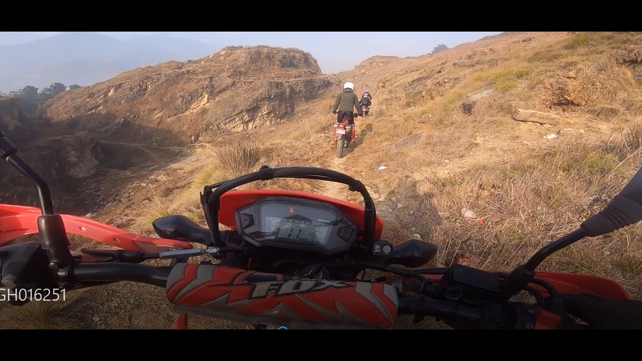 Down hill Chobar | CRF250L - YouTube