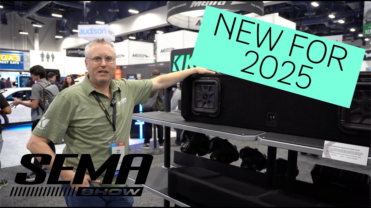 Visiting Kicker Audio at SEMA 2024 with a Look at What's New for 2025 ...