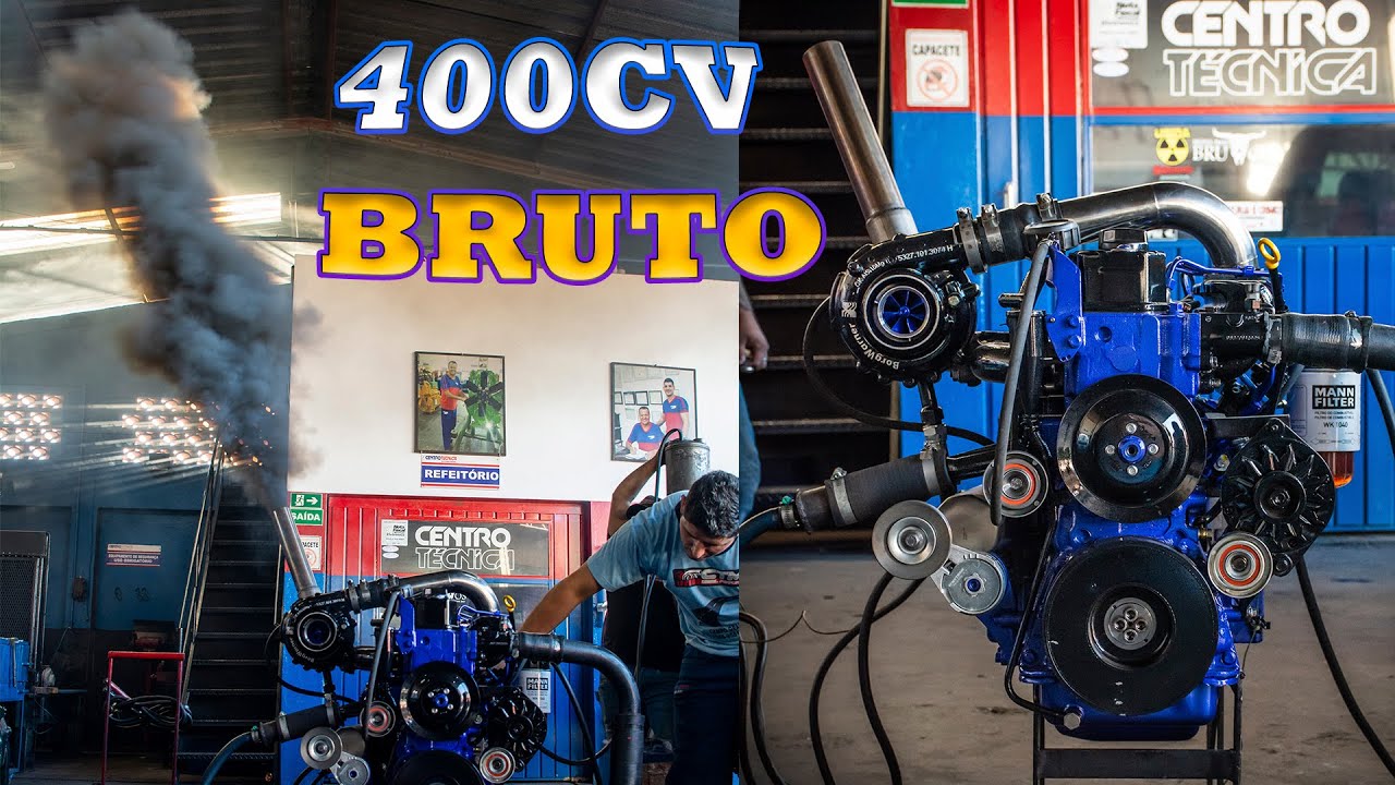 LIGANDO O MWM SPRINT DE 400CV PELA PRIMEIRA VEZ - YouTube