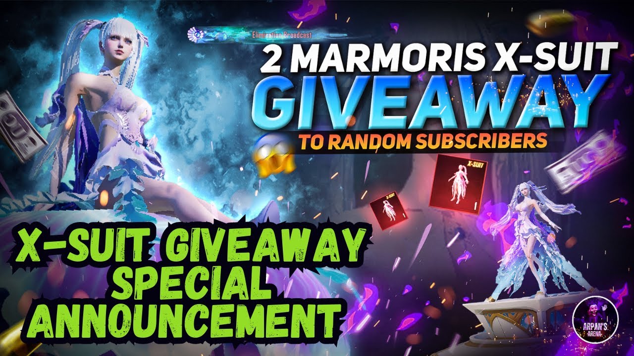 2 X-suit Giveaway Important Announcement | MUST WATCH | #arpanarena # ...