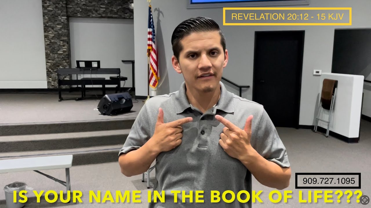 DEAF MUST WATCH! “IS YOUR NAME IN THE BOOK OF LIFE?” DEAF CHURCH RANCHO ...