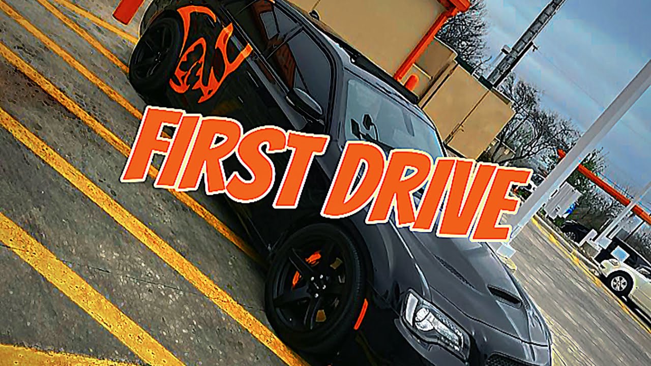 Chrysler 300 hellcat swap first drive - YouTube