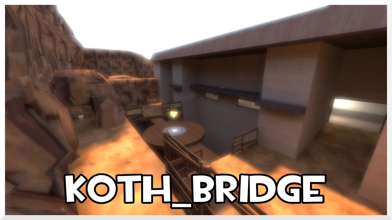 so i made a tf2 map. (koth_bridge) - YouTube