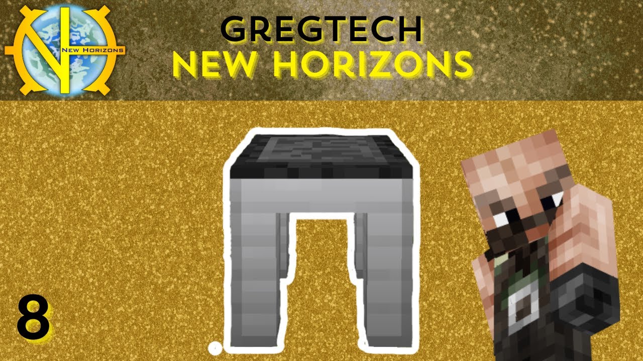 Gregtech: New Horizons - WE MADE A HAMMER! - Episode 8 - YouTube
