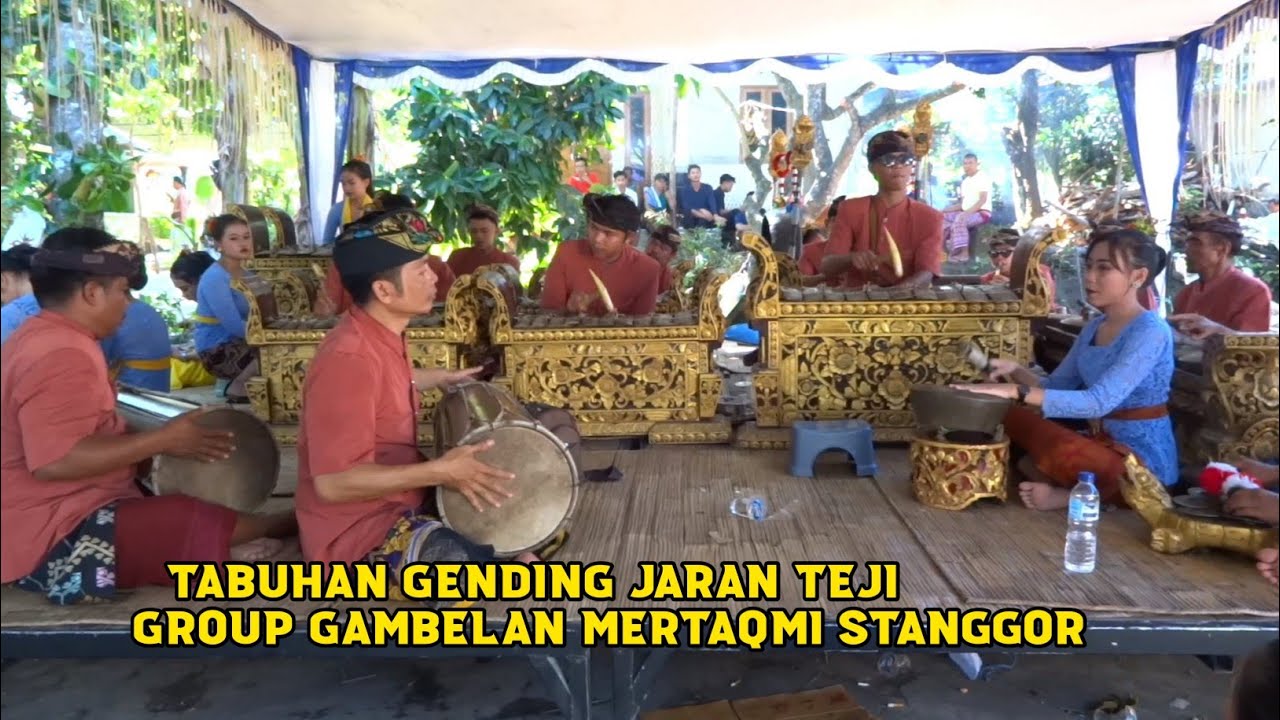 Tabuh Gending kreasi Jaran teji Sekhe Gong Mertaqmi Stanggor - Alya ...