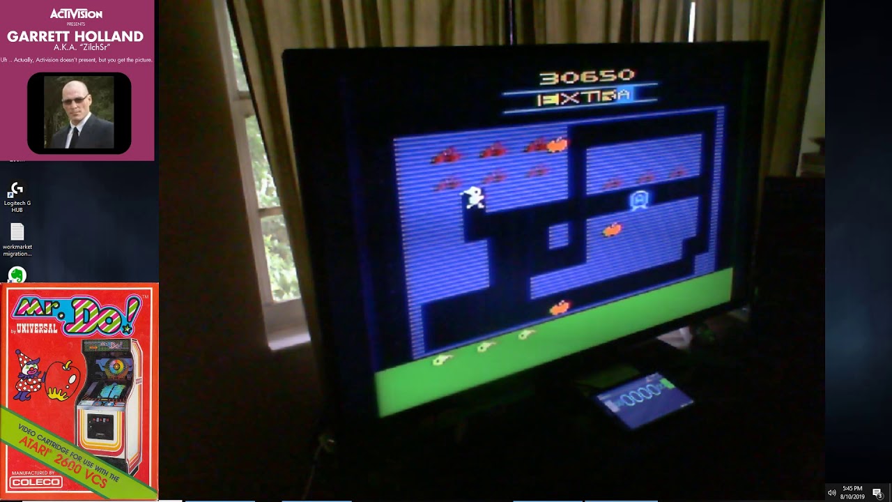 Mr. Do! - Atari 2600 NTSC - Game 2 X/X - 64,050 *WR* - YouTube