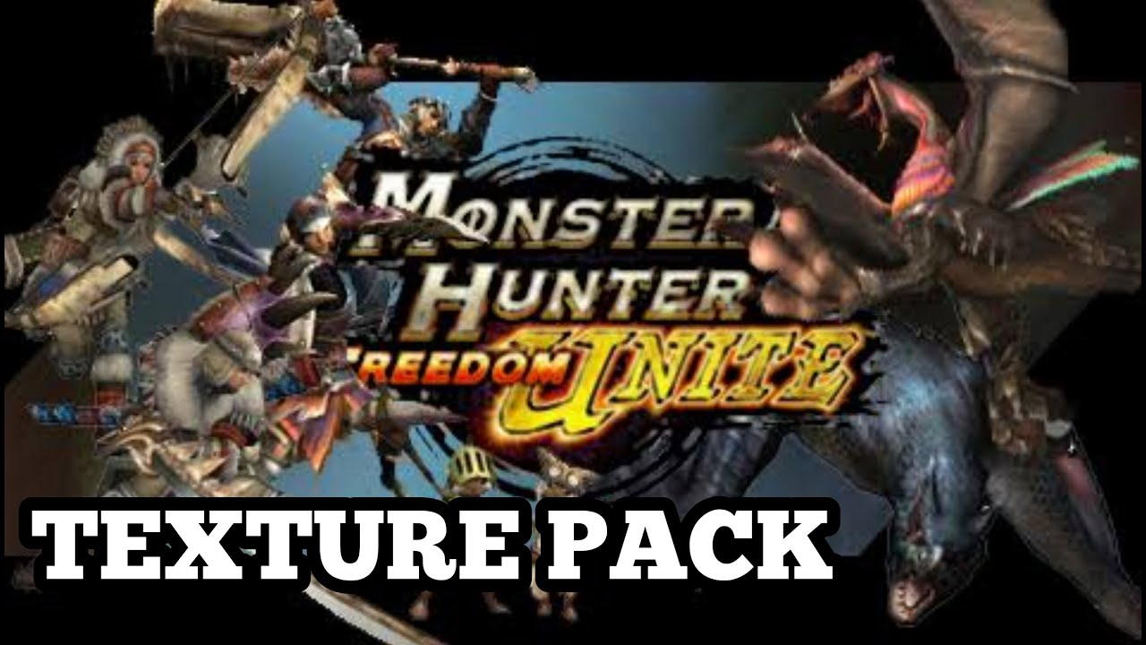 Monster Hunter Freedom Unite(MHFU) Texture Pack PPSSPP Emulator - YouTube