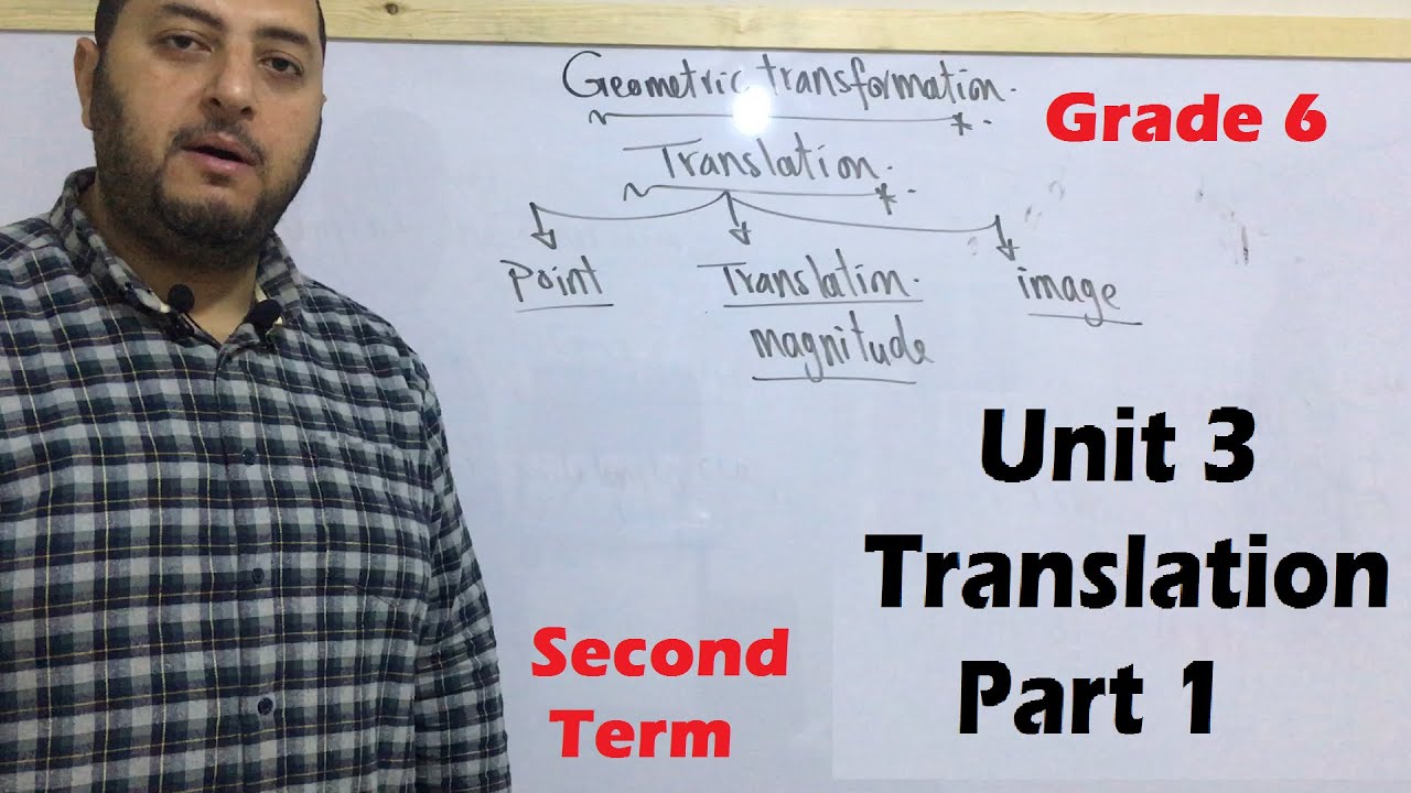 Grade 6 -- Term 2 -- Unit 3 -- Transaltion -- Part 1 - YouTube