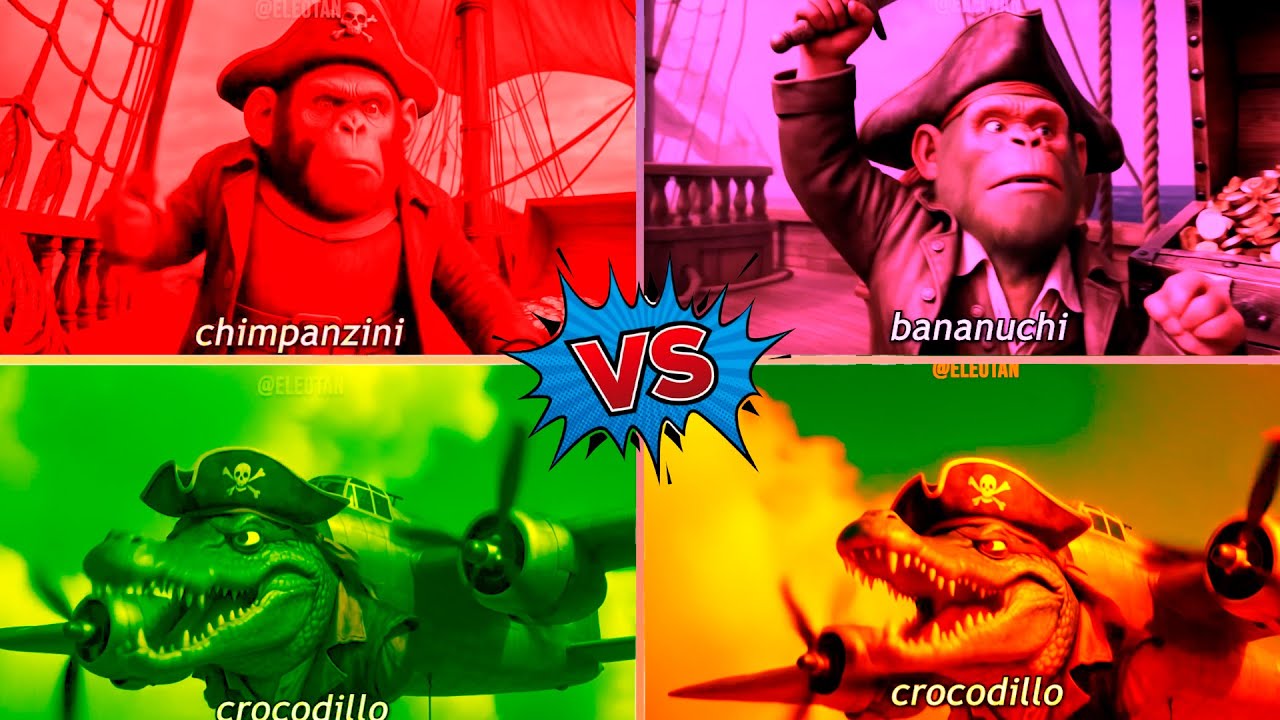 Bombardiro Corcadrio x Champanzini Bananini x Coffin Dance — Mega ...