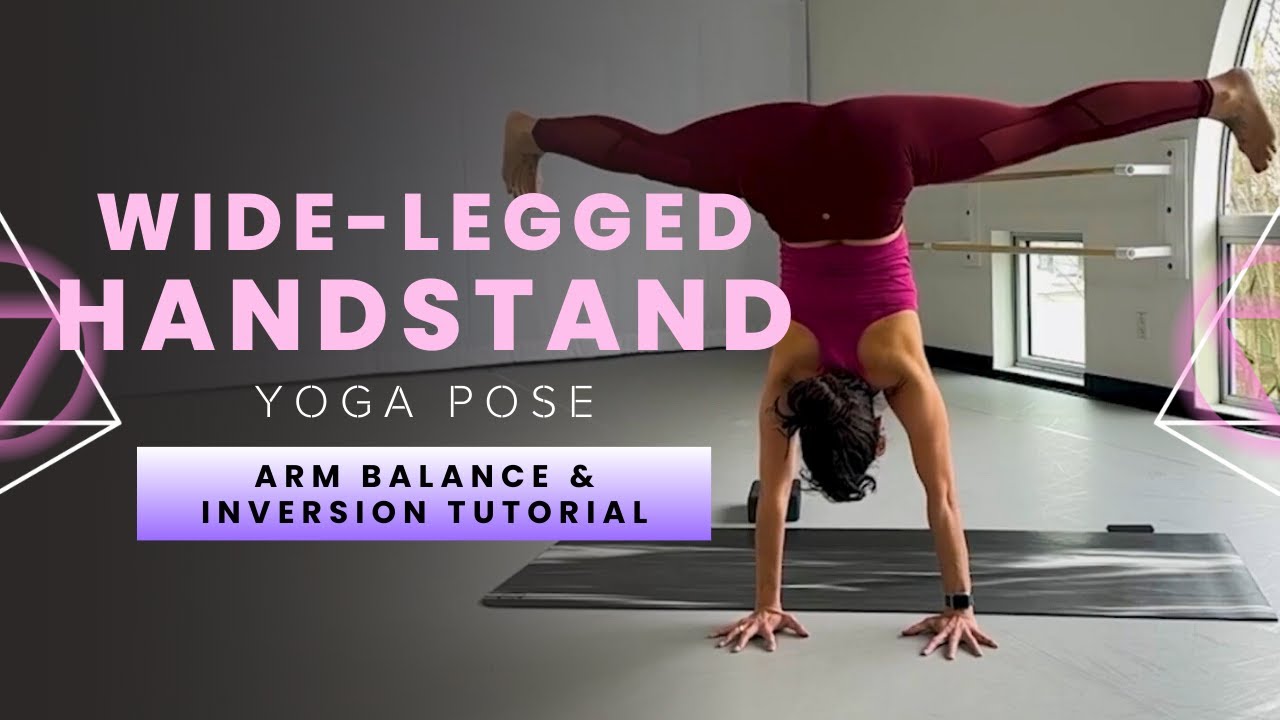 Handstand Tutorial: Wide-Legged (Straddle) Variation for Balance - YouTube