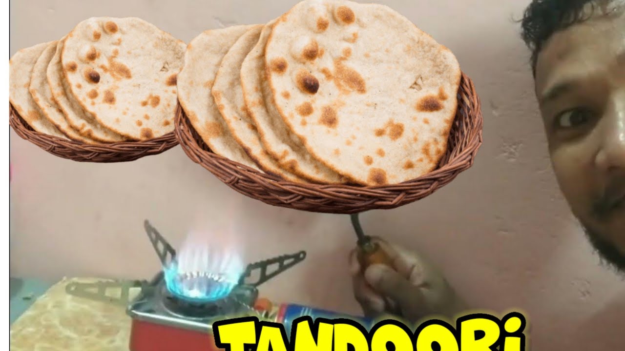 Tandoori roti without oven/तंदूरी रोटी बिना तंदूर के/how to make ...