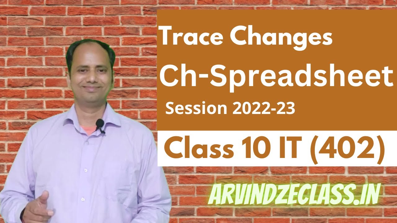 Easy Way to Trace Changes in Open Office Calc Chapter- Spreadsheet ...