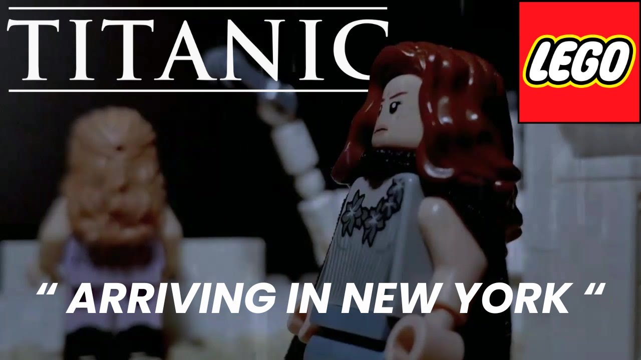 LEGO TITANIC "ARRIVING IN NEW YORK" SCENE [LEGO TITANIC MOVIE] - YouTube