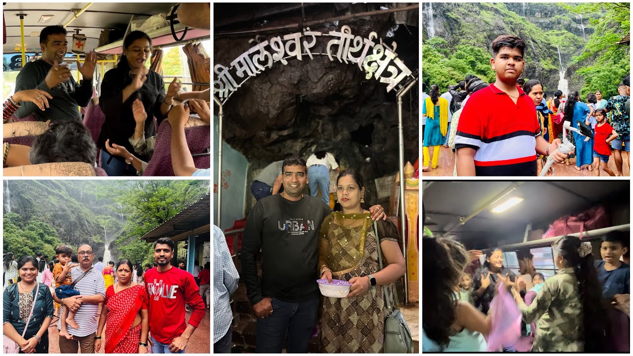 Day 3 ॥ मालेश्वर दर्शन ॥ बस मध्ये केली मज्जा ॥ ganpati pule vlog ...