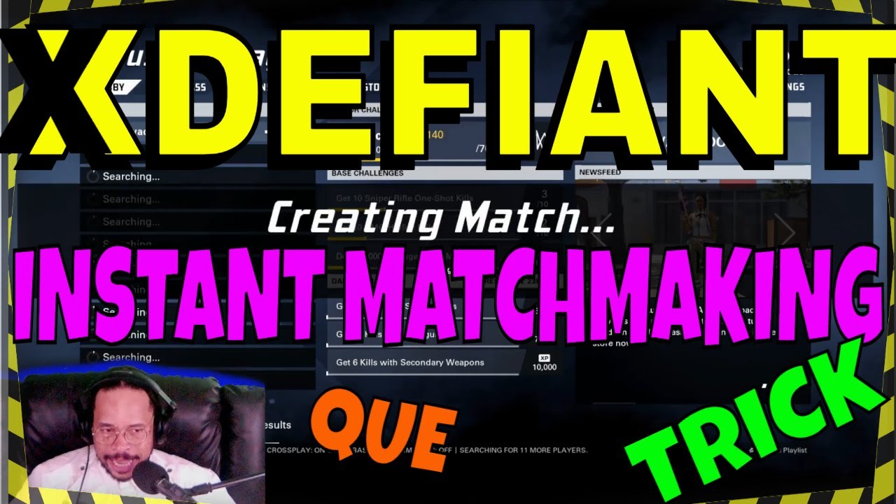 Xdefiant Instant Que Matchmaking Secret Fix - YouTube