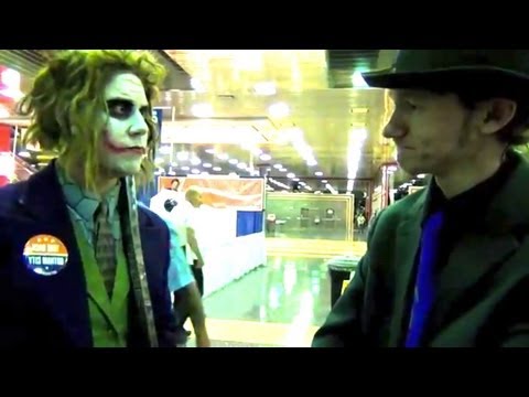 Joker VS Riddler! Real Life Superhero Fight (Batman Parody/Dark Knight ...