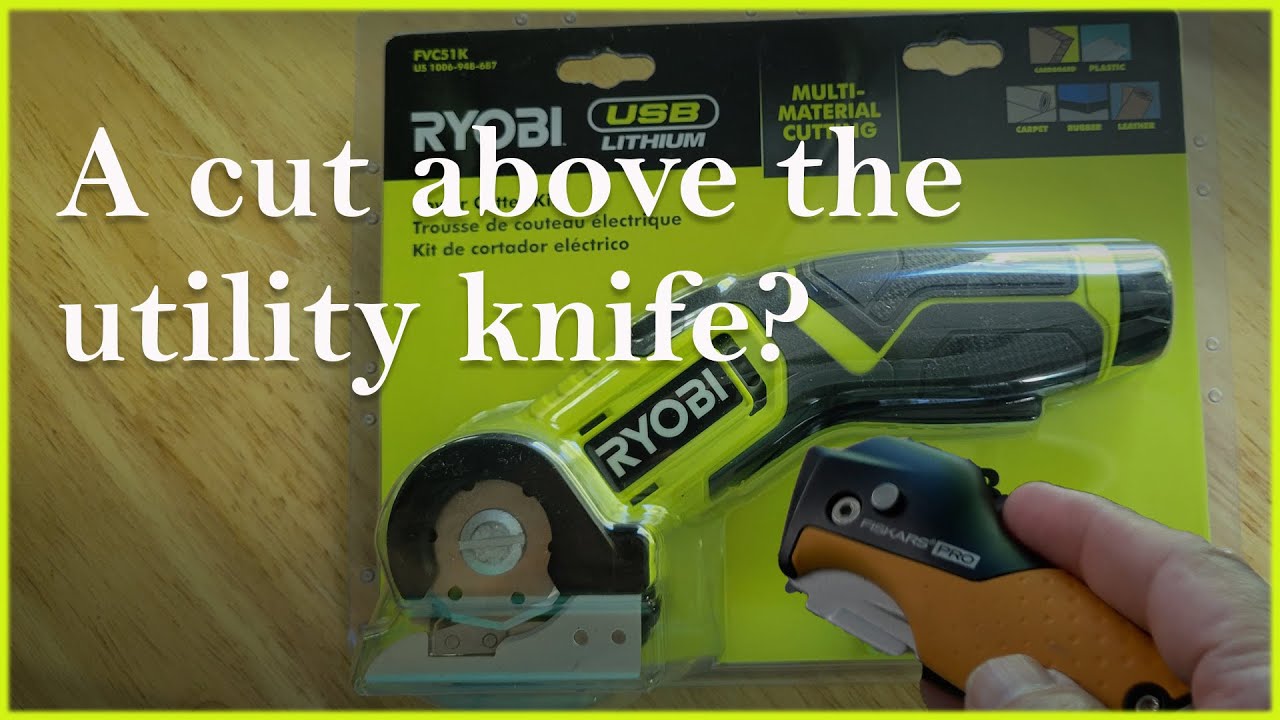 Ryobi USB Power Cutter Kit FVC51K - YouTube