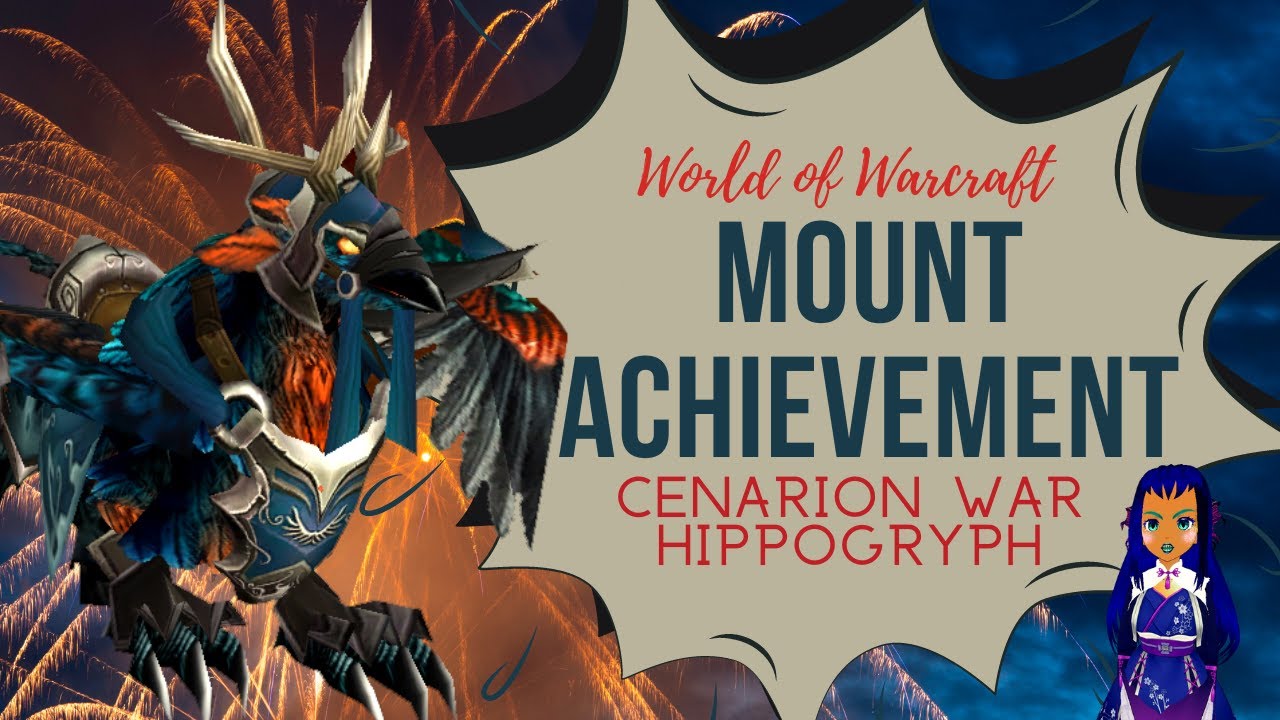Cenraion War Hippogryph - Quick Guide - World of Warcraft - WOW - YouTube