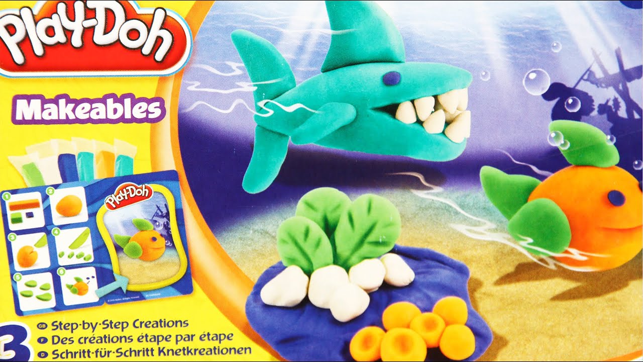 Makeables Set / Przygody w Głębiach Oceanu - Ciastolina - Play-Doh ...