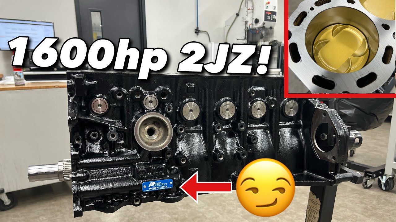 2JZ Engine Build Ep. 11: Engine Back from Machine Shop & Assembly ...