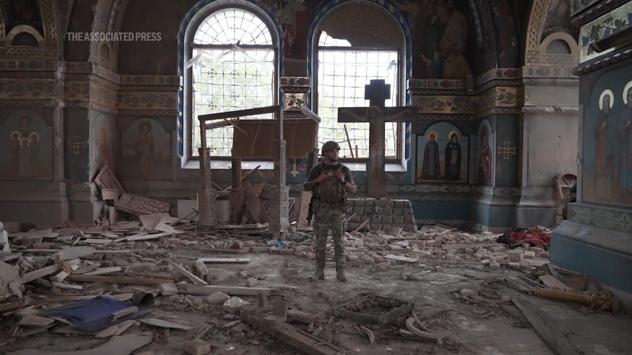 A church that survived WWII is destroyed in Russian aerial bombardment ...