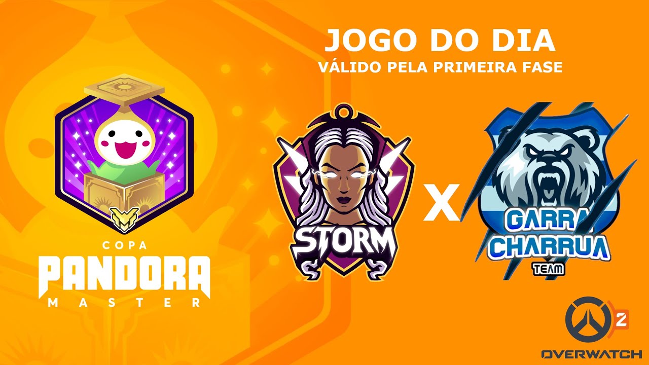 Storm X Garra Charrua - Primeira Fase - Copa Pandora de Overwatch - YouTube