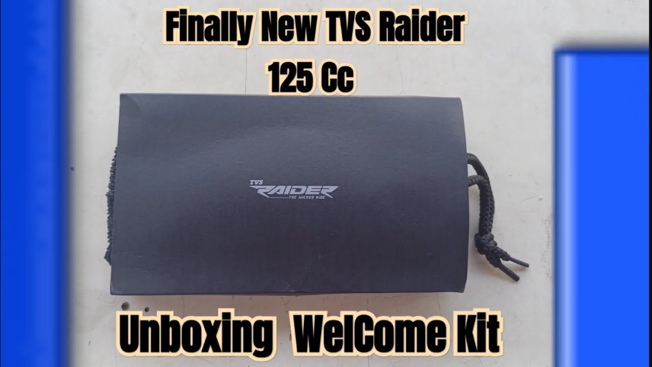 Finally New TVS WelCome Kit Unboxing 2023 🔥🔥 | PAGGAVLOGS666 - YouTube