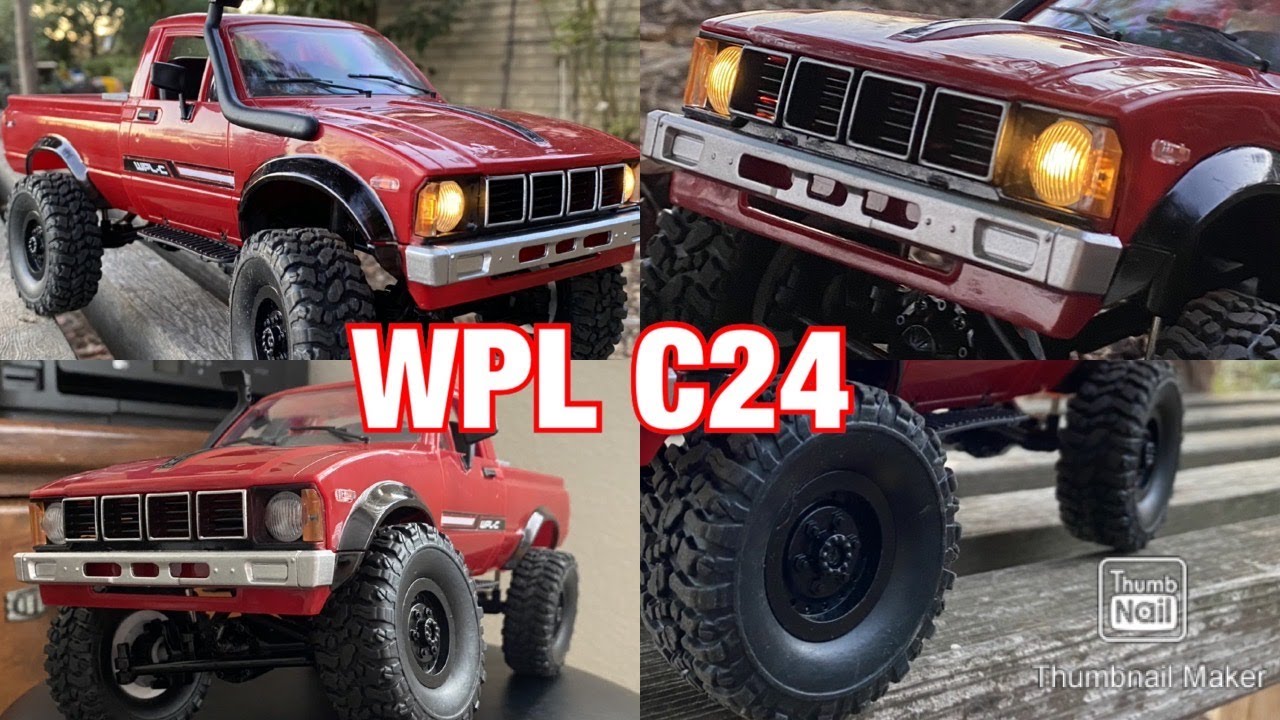 WPL C24 Toyota Pickup 1981 (1/16) - YouTube