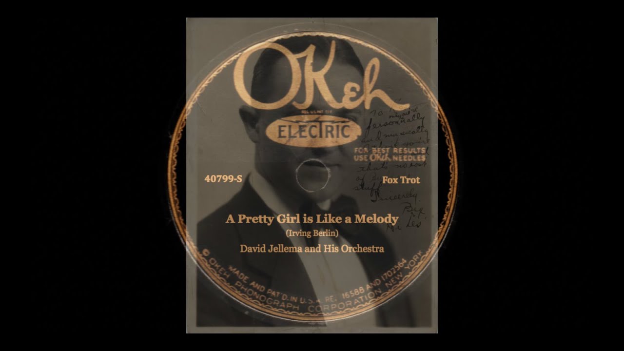 Electric Release! "A Pretty Girl is Like a Melody" David Jellema and ...