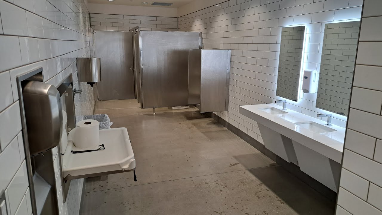 Walmart Men's Restroom - YouTube