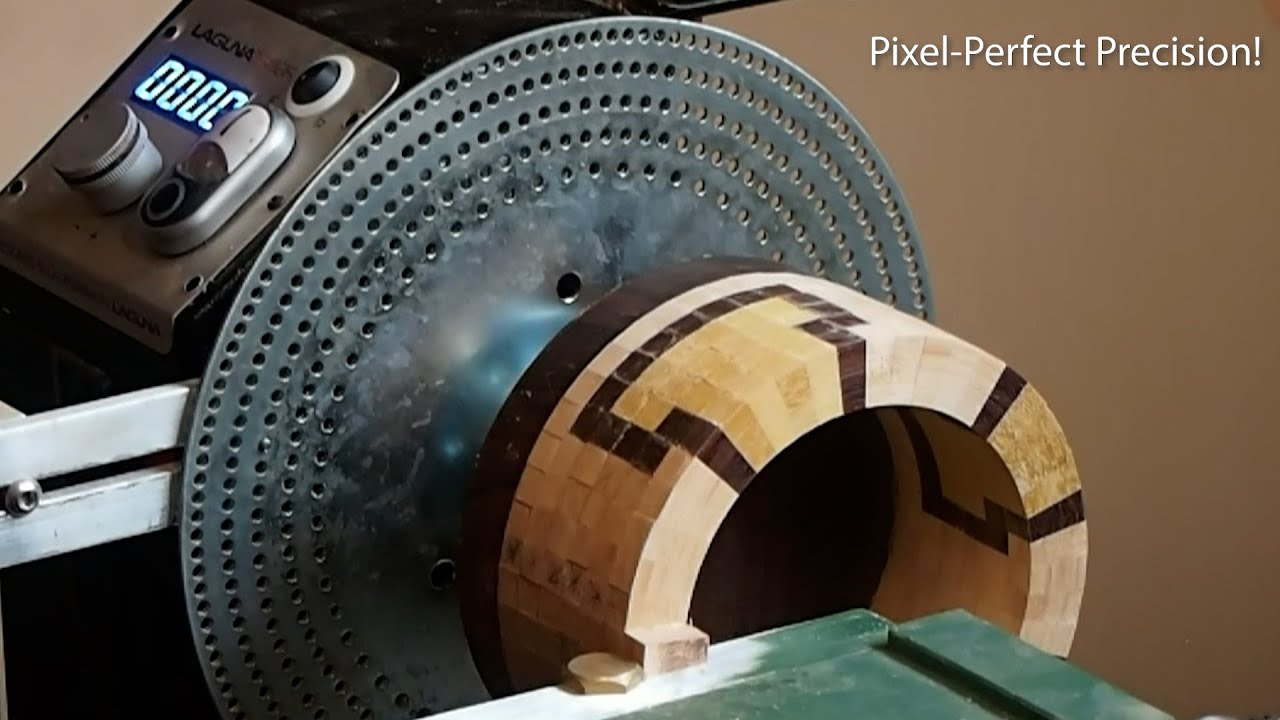 A segmented box: building "on-the-lathe" - YouTube