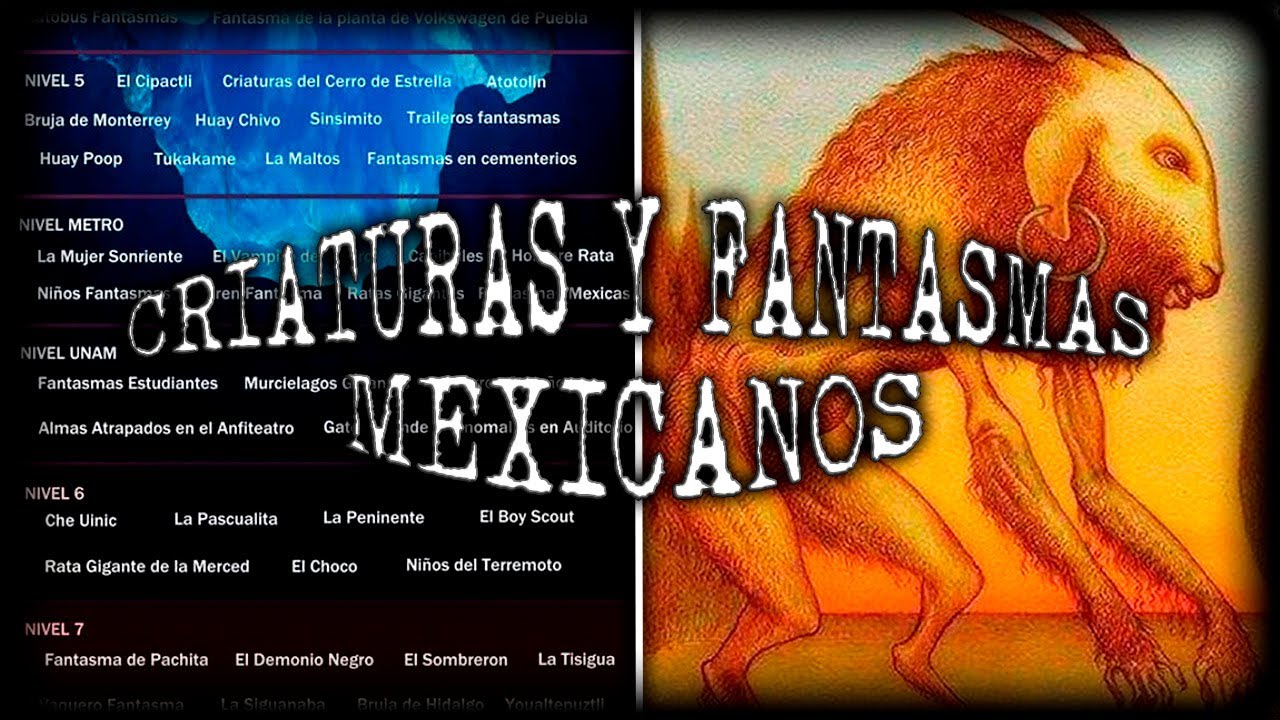 ICEBERG DE LEYENDAS Y CRIPTIDOS MEXICANOS | Completo + Extras - YouTube